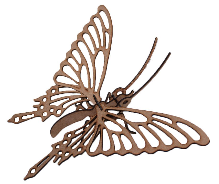3D Wooden Puzzle - Flying Butterfly | Shop Today. Get it Tomorrow ...