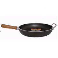 Volcano Cookware 29cm Frying Pan Wooden Handle | Buy Online in South ...