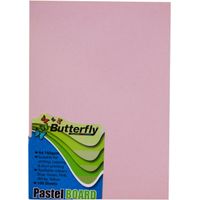 Butterfly A4 Pastel Board 100s - Pink | Buy Online in South Africa ...