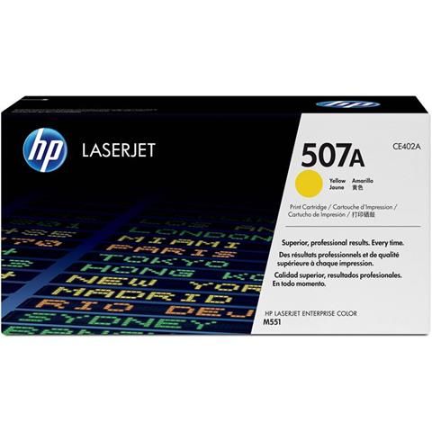 HP CE402A # 507A / 507 / 402A / CE402 Yellow Toner | Shop Today. Get it ...