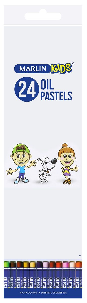 Marlin Kids 24 Oil Pastels | Shop Today. Get it Tomorrow! | takealot.com