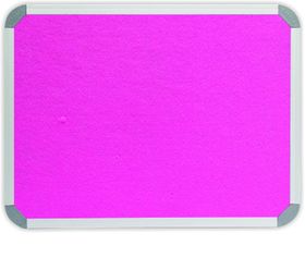 Parrot Notice Board - Info Board Aluminium Frame (600 x 450mm) - Pink ...
