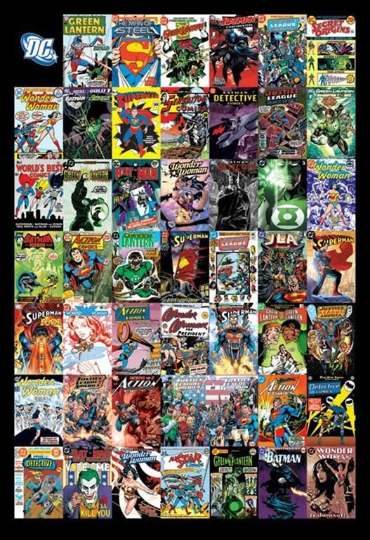 DC Comics - Montage with Black Frame | Shop Today. Get it Tomorrow ...