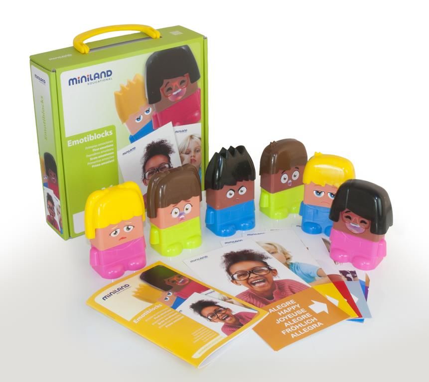 Miniland Emoti Blocks - 23,5 x 18 x 6 cm | Shop Today. Get it Tomorrow ...