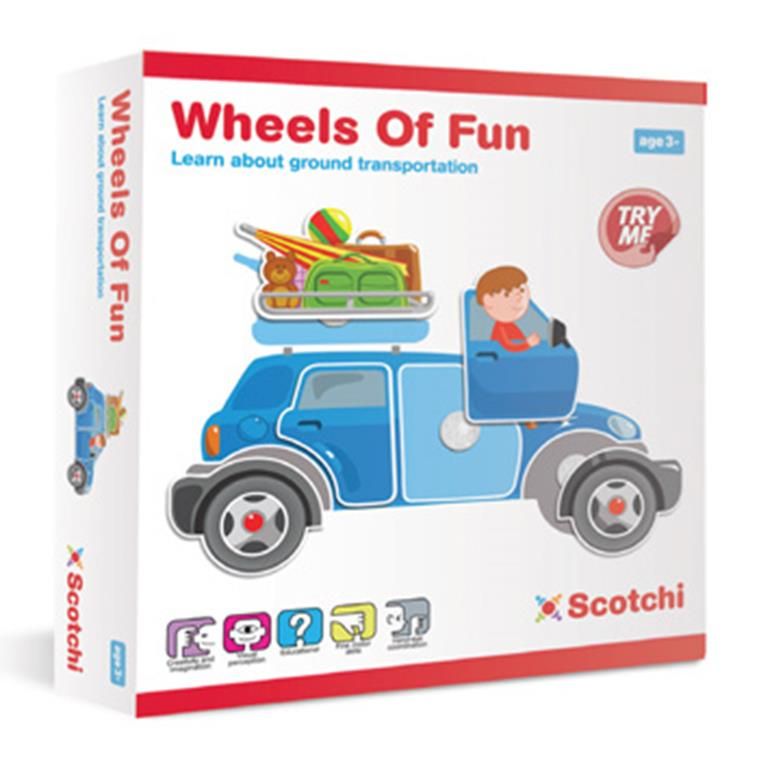 Wheels Of Fun - 26 X 25 X 5 cm | Shop Today. Get it Tomorrow ...