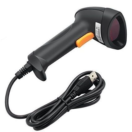 Handheld Laser Barcode Scanner USB 2.0 Wired -POS (Black) | Shop Today ...