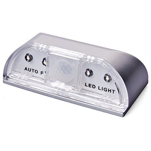 4 LED Light PIR Auto Keyhole LED Sensor Doors Motion Detector | Shop ...