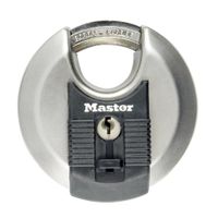 Master Lock Ultimate Strength 70mm Stainless Steel Keyed Discus Padlock ...
