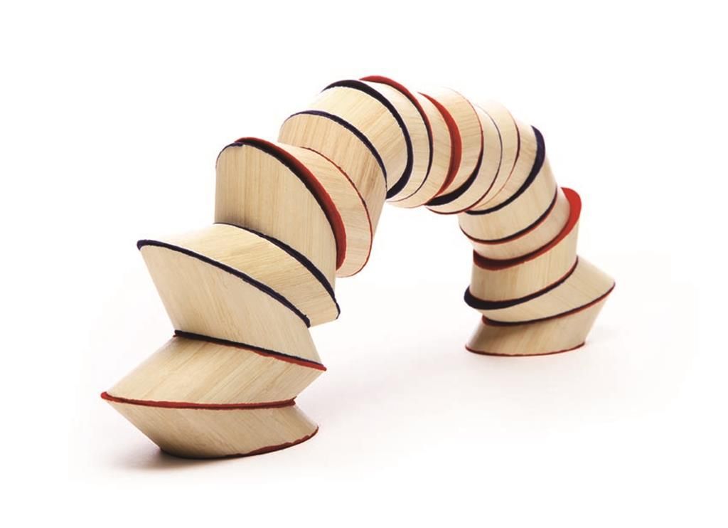 Hape: Totter Tower Bamboo Fine Motor Block Stacking & Building Game ...
