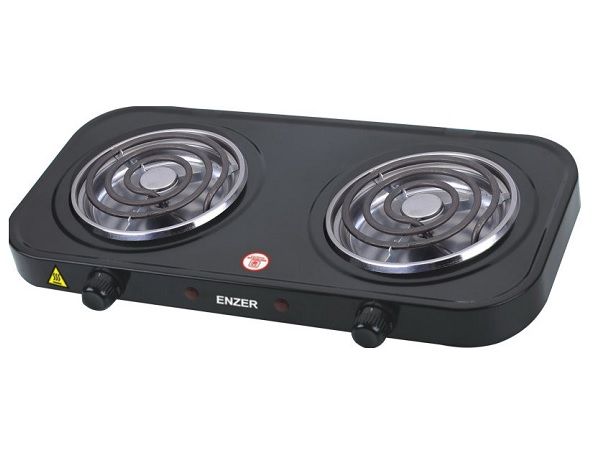 Enzer Double Spiral Hot Plate 2000w - Black | Shop Today. Get it ...