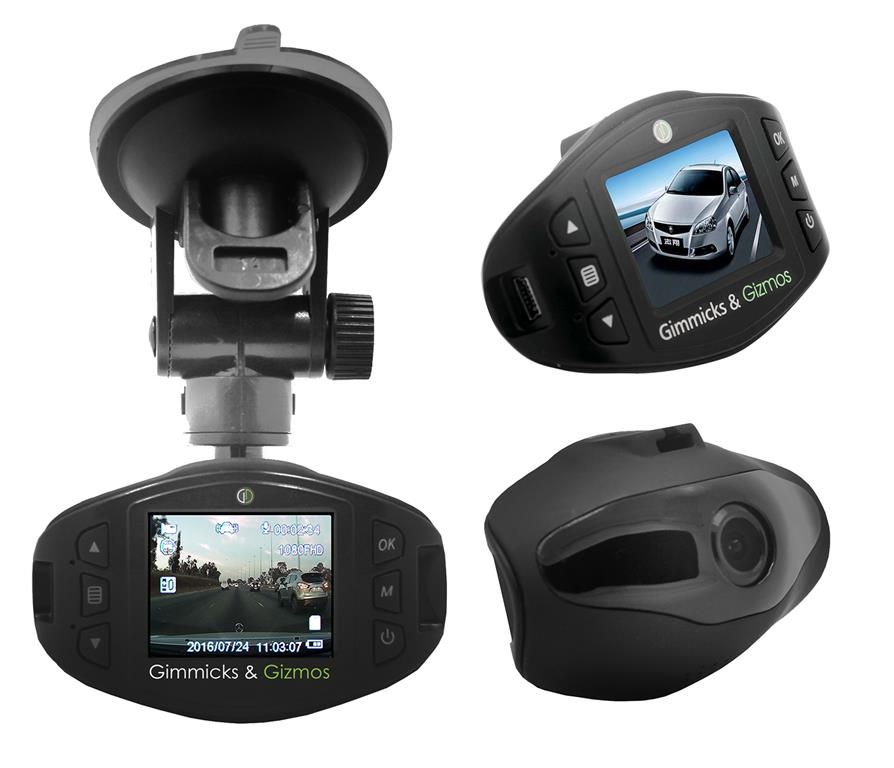 Gimmicks & Gizmos Dash Cam Vehicle Dashboard Dashcam Camera | Shop ...