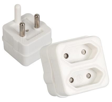 Bulk Pack 5x Plug Eurodaptor 2x5a 2pin Pack of 5 Bulk | Shop Today. Get ...