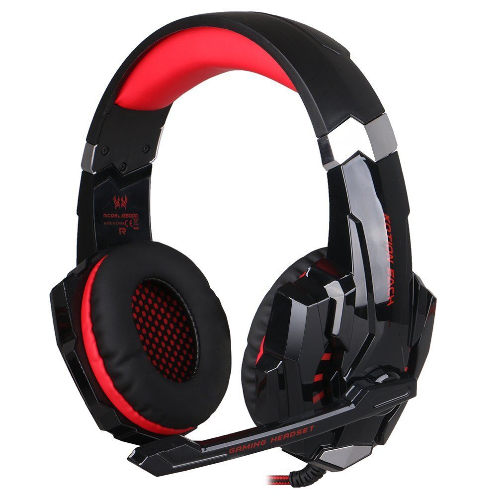 Gaming Headphones with Mic & LED - G9000 Gaming Headset, Pro Headsets ...