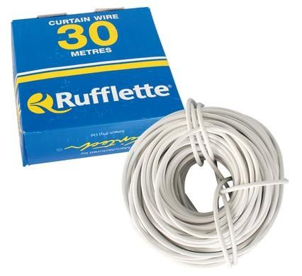 Bulk Pack x 2 Curtain Wire Plastic-Ctd 30m Box | Shop Today. Get it ...