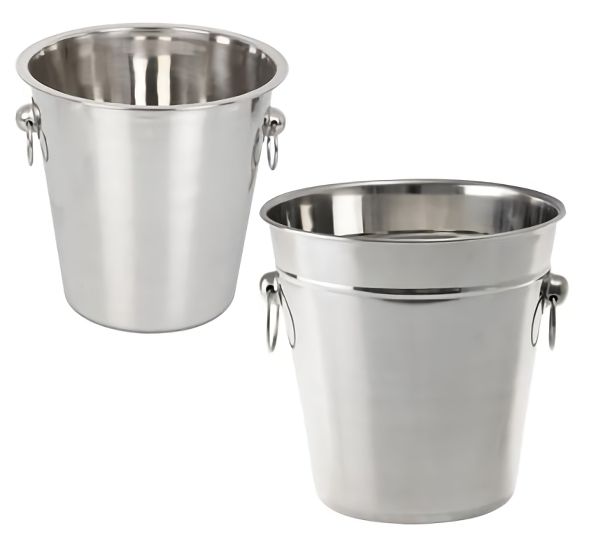Bulk Pack x 2 Ice-Bucket Cooler S/Steel 4.5l 21x20cm | Shop Today. Get ...