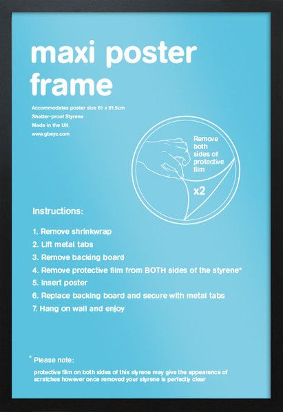 Frame - Eton Black Maxi Frame | Shop Today. Get it Tomorrow! | takealot.com