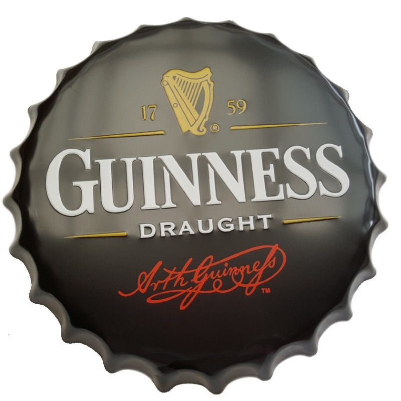Guinness Draught Tin Bottle Cap | Shop Today. Get it Tomorrow ...
