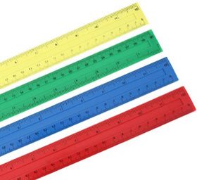 Bulk Pack 48 X 30cm Plastic Ruler Assorted Colours | Shop Today. Get it ...