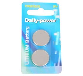 Bulk Pack 12 X Daily Power Lithium Batteries Cr2025 - 3V Pack of 2 ...