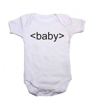 Baby Grow Onesie White