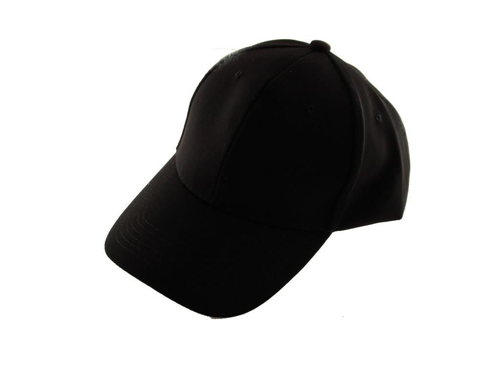 6 Panel Cap with Plastic Strap - Black | Shop Today. Get it Tomorrow ...