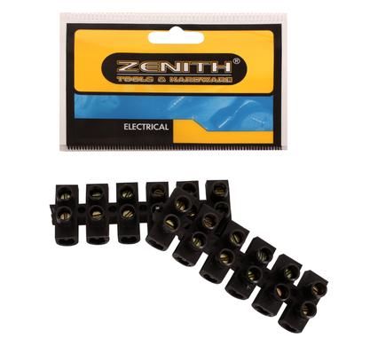 Bulk Pack 10 x Zenith Connect Strip 15amp - 12 Way Black | Shop Today ...