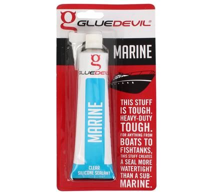 Glue-Devil Silicone 90ml Marine (Clear) - 8 Pack | Shop Today. Get it ...