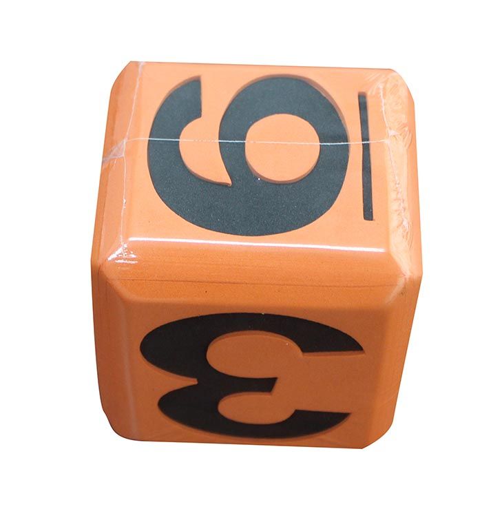 Teachers First Choice Dice 75mm 6 Face Number Foam Moulded | Shop Today ...