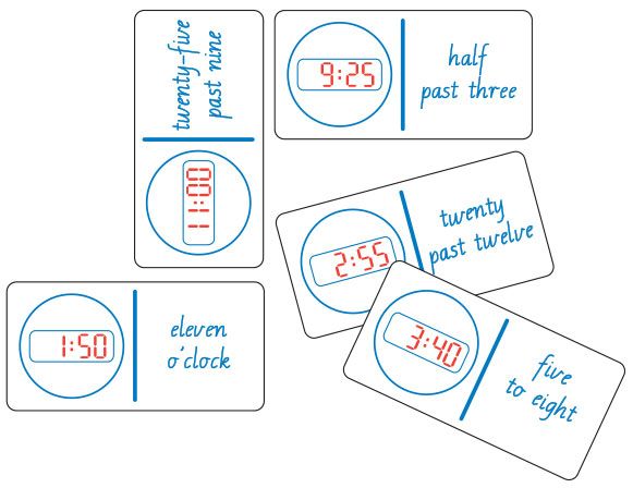 Teachers First Choice Dominoes Clock Digital And Words | Shop Today ...