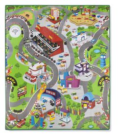 Rollmatz Race Track Playmat - Small - 100cm x 120cm | Shop Today. Get ...