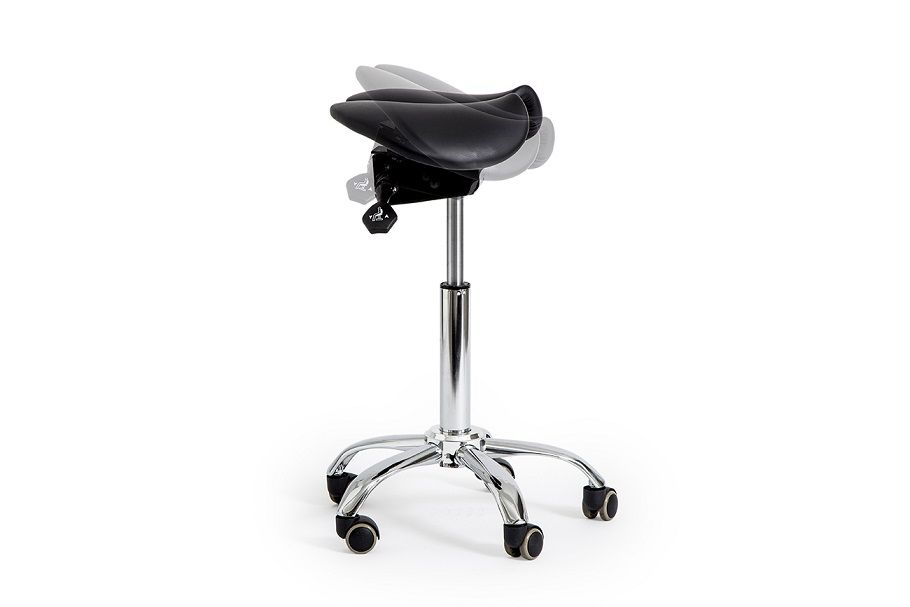 Ergo Split Seat Saddle Chair with Seat Tilt | Shop Today. Get it ...