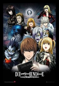 Death Note Collage Poster with Black Frame | Shop Today. Get it ...