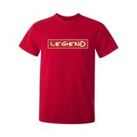 Qtees Africa Legend Red Mens T-Shirt | Buy Online in South Africa ...