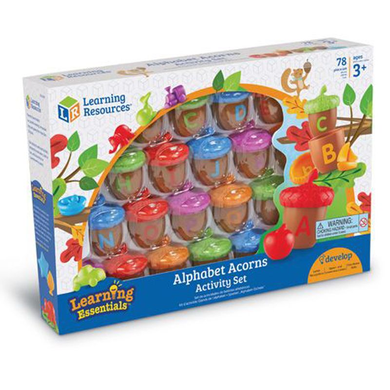 Learning Resources Alphabet Acorns Activity Set | Buy Online in South ...