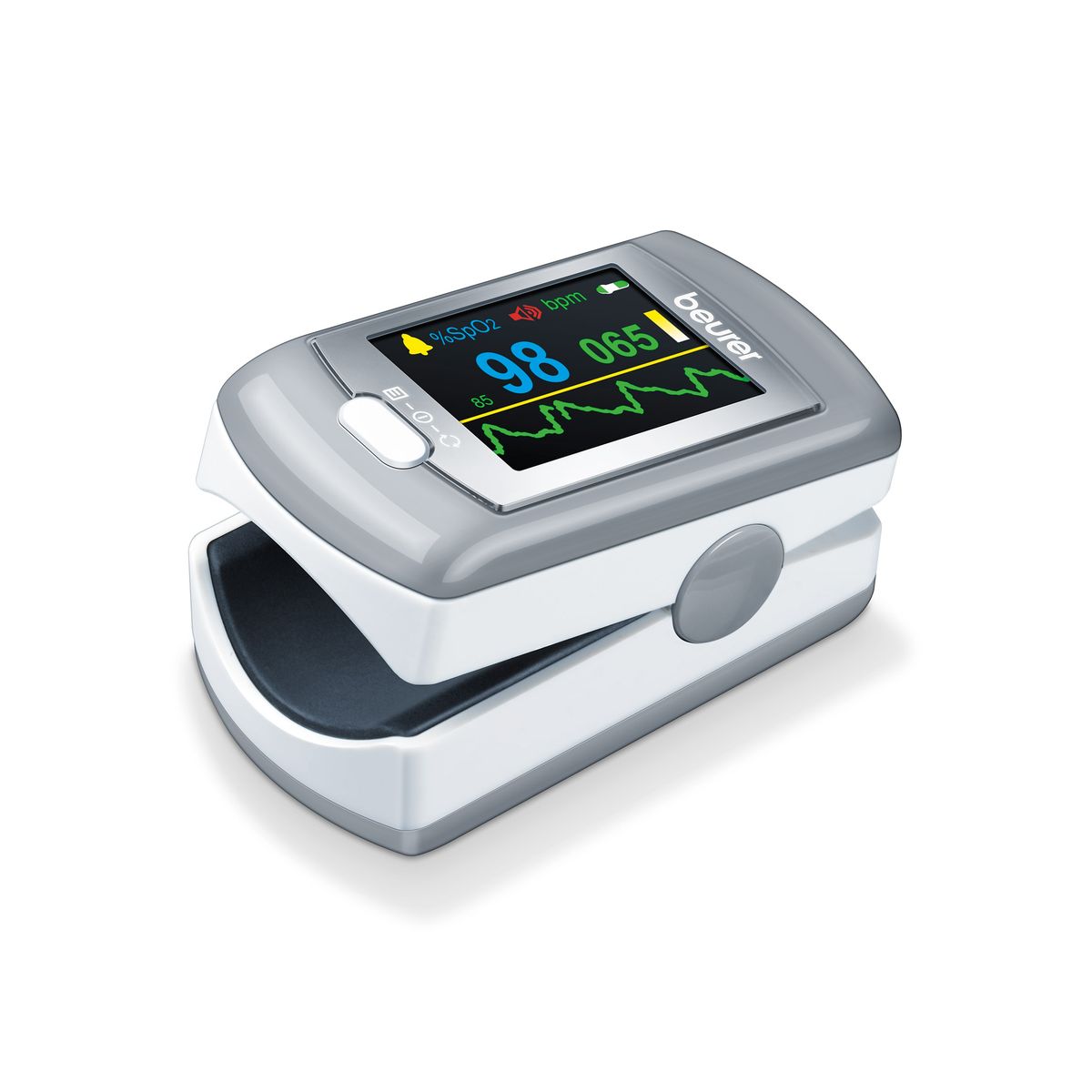 Beurer Rechargeable Pulse Oximeter: Oxygen Saturation & Heart Rate PO ...