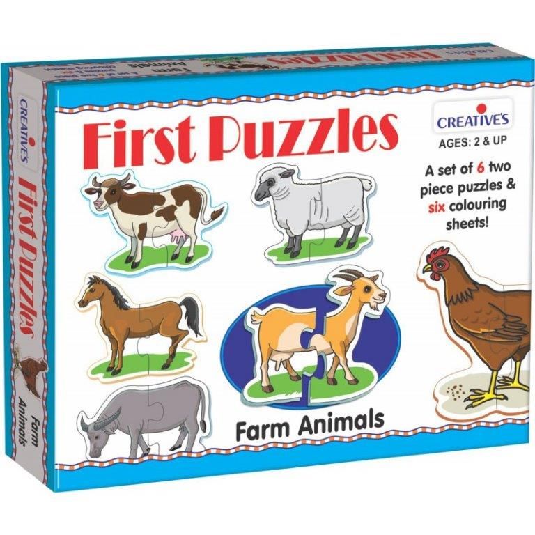 Creative's First Puzzle - Farm Animals | Shop Today. Get it Tomorrow ...