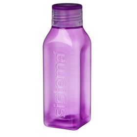 Sistema - 475ml Small Square Bottle - Purple | Shop Today. Get it Tomorrow! | takealot.com