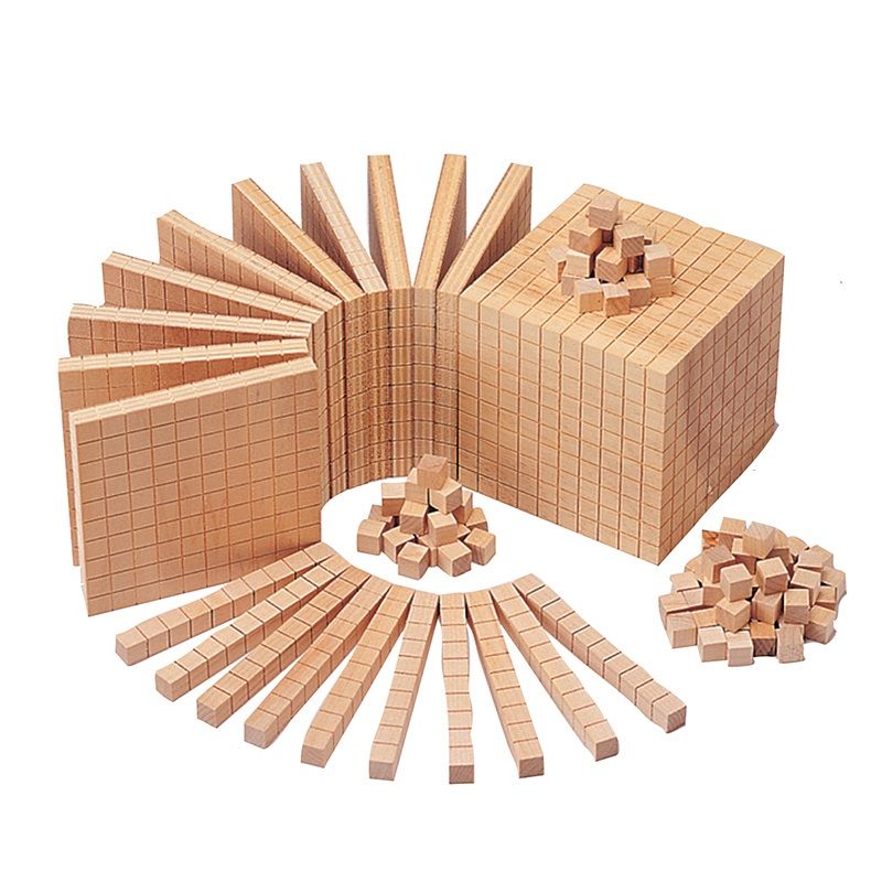 EDX Education Base Ten Set Wood - 121 Piece | Shop Today. Get it ...