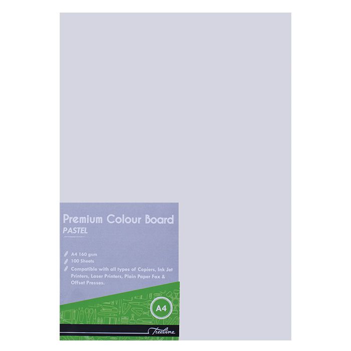 Treeline Project Board White A4 Pastel 160gsm Pack of 100 | Shop Today ...
