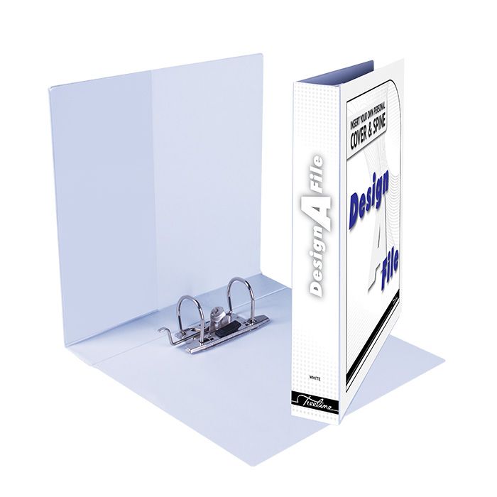 A4 Design-A-File 40mm Mini Lever Arch File White | Shop Today. Get it ...