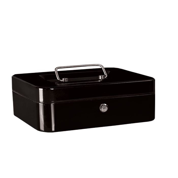 Treeline Cash Box Metal Black 12 inch (300mm) | Shop Today. Get it ...