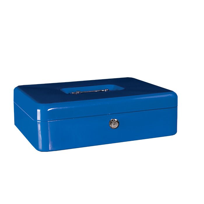 Treeline Cash Box Metal 12 Inch Blue (300mm) | Shop Today. Get it ...