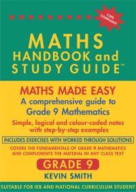 Maths handbook and study guide: Grade 9 | Shop Today. Get it Tomorrow ...