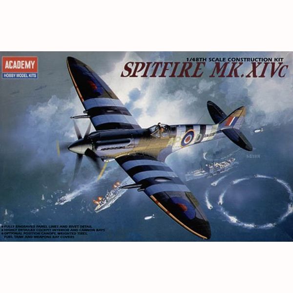 Academy 12274 1/48 Spitfire Mk.XIVc | Shop Today. Get it Tomorrow ...