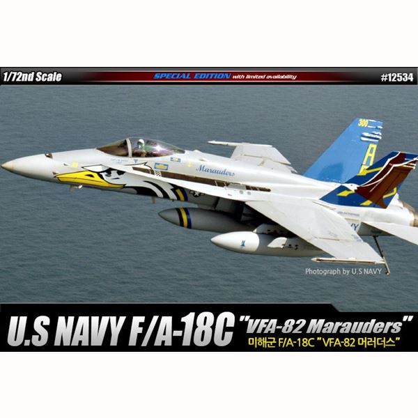 Academy 12534 1/72 F/A-18C VFA-82 | Shop Today. Get it Tomorrow ...