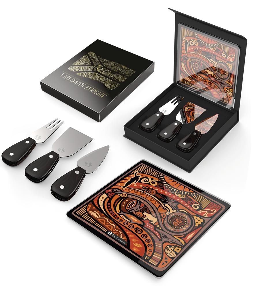 Andy Cartwright I Am South African Cheese Set | Shop Today. Get it ...