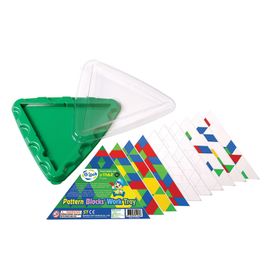 Gigo Triangular Pattern Blocks Activity Tray | Shop Today. Get it Tomorrow! | takealot.com