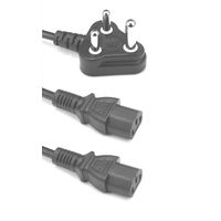 Double Output Kettle Cord PC Power Cable with Dedicated SA Plug | Buy ...