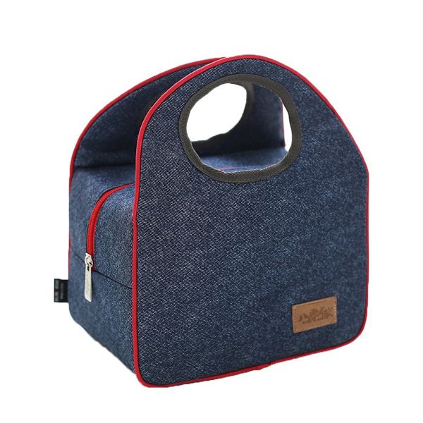 Washable Insulated Lunch Box with Denim Zip | Shop Today. Get it ...