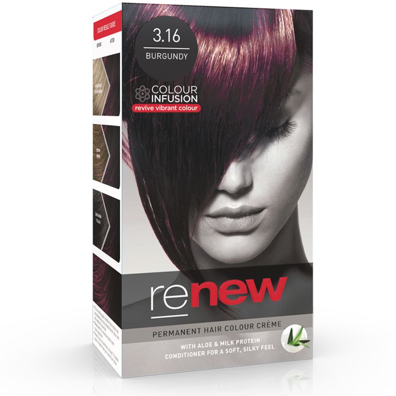 Renew Permanent Hair Colour - Burgundy | Shop Today. Get it Tomorrow ...